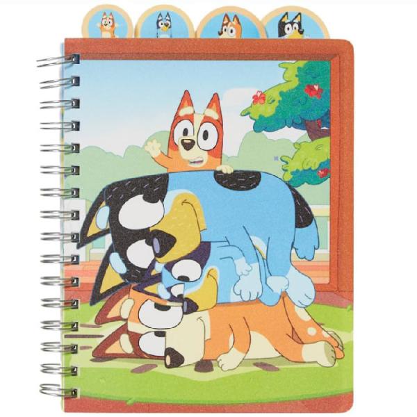 サイズ(約)：17W×23.5H×1.2D cｍ枚数：96枚紙質：再生紙日本では販売されていない、アメリカ限定ブルーイのスパイラルノート！４種類のタブ付きで、日記など、手帳やお絵描き帳にぴったり！！【備考】※こちらの商品は・ゆうパケット「【...