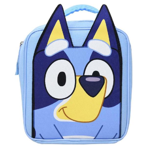 キャラクター：ブルーイサイズ：約 W218×H240×D90 mm対象：幼児~大人キャンバス地に内側はナイロンコーティングと長く愛用が出来お手入れも簡単子供用にはオムツバッグとして、保育園や幼稚園の通園バッグにおすすめです。大人用として、旅...