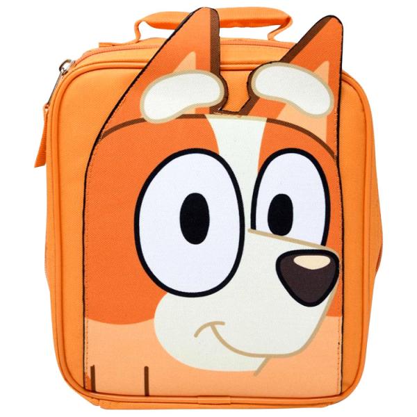 キャラクター：ビンゴ商品名：BLUEY " BINGO" HEAD SHAPED LUNCH BAG型番：INGHサイズ：約 W200×H230×D80 mm対象：幼児~大人生産国：Made in CHINAキャンバス地に内側はナイロンコー...