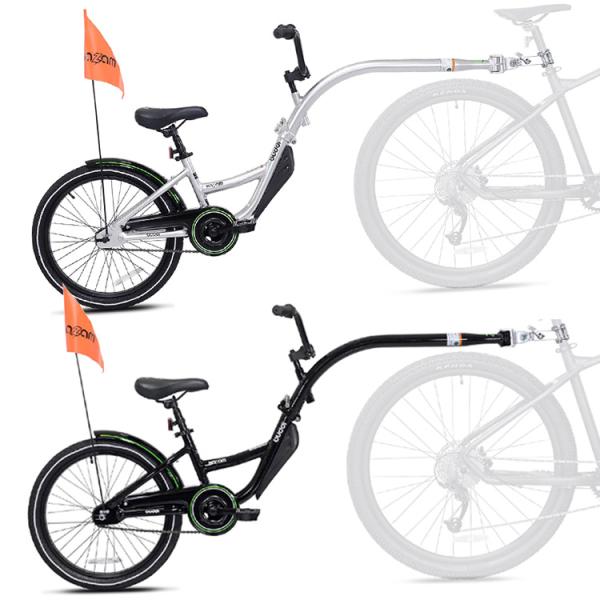 メーカー： KaZAM / WeeRide サイズ： L167cm×W58cm×H89cm重さ：約11kg対象年齢：6歳から10歳頃(股下48-64cn)まで (メーカー参照)サイズ：20インチ自転車のサドルに付けるだけで、2人乗り自転車の...