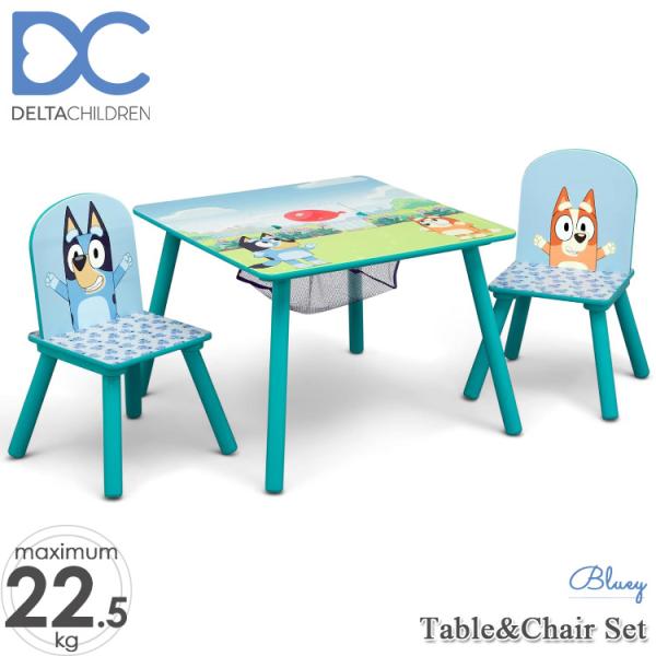 メーカー：Deltaサイズ：机 約L60cm×W60cm×H43cm / 椅子 約L29cm×H50cm×W26cm重さ：10.6kg対象年齢：3歳頃から22.5kgまで(メーカー参照)安全基準：CPSCテーブルのフタを開けると収納がついて...