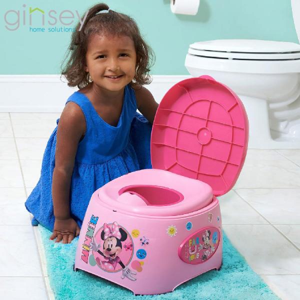 メーカー：Ginseyサイズ(約)：27W×34D×21H cm取付けできる便座の内寸：約24.5L×20W対象： 1歳半頃から90kgまで※返品・交換は衛生の関係上、一切不可。成長に合わせて3通り使える「3 in 1 ポッティシステム」便...