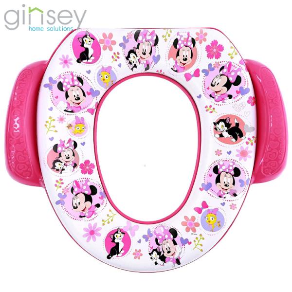 メーカー：Ginseyサイズ(約)：30L×27W cm取付けできる便座の内寸：約24.5L×20W対象年齢：1歳半頃から6歳頃まで※返品・交換は衛生の関係上、一切不可。便座に置くだけ、とっても簡単ビニールコーティングされて、シートは取り外...