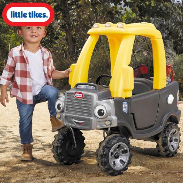 メーカー：Littletikesサイズ：本体：91.4×43.2×88.9 cm　　　　お届け時：90.2×45.7×45.7 cm重さ：11.3kg対象年齢：1歳半から22.6kgまで安全基準：ヨーロッパ規格適合(EN-71)仕様：フット...