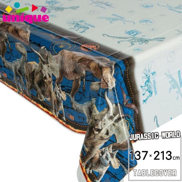 メーカー：Uniqueセット：1点サイズ：長さ 2ｍ13cm×幅1m37cm 　素材：薄いビニールテーブルも華やかに！テーブルカバー汚れ防止にテーブル上・下ともにお使い頂けます。【備考】※こちらの商品は・ゆうパケット「【送料無料】 ポストイ...