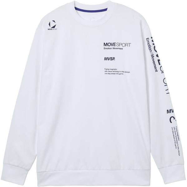 左胸と左袖にブランドロゴグラフィックをプリントした長袖シャツ。ウェアから受けるストレスを軽減した素材【S.F.TECH/エス.エフ.テック】を採用。表裏異なる生地組織によってウエア内のムレを軽減。TAIKYU、ストレッチ、吸汗ホワイトS、M...