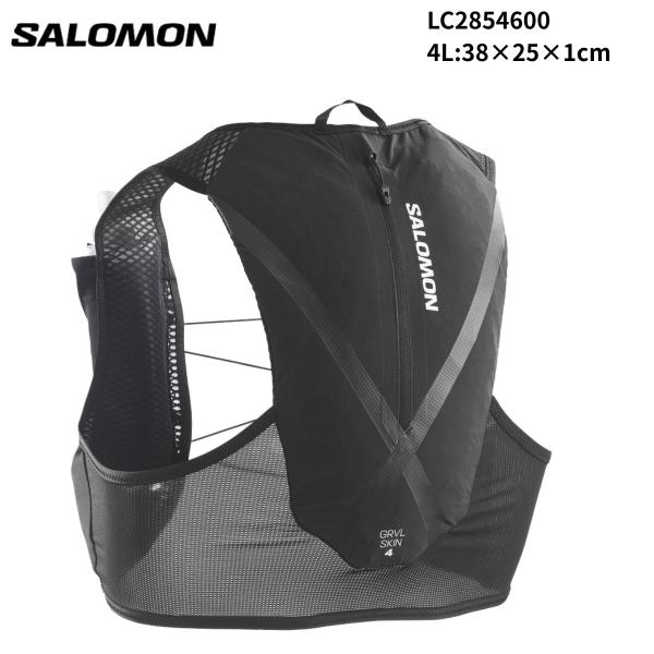 【商品名】GRVL SKIN 4 メンズ レディース ユニセックス ランニング ラン ベスト ランニングベスト ランニングバッグ フラスク付き【カラー】BLACK【素材】本体：ナイロン76%・ポリウレタン24%裏地：熱可塑性ポリウレタン10...