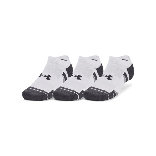 【商品名】UA PERFORMANCE TECH NO SHOW SOCKS （3P） / UA パフォーマンステック ノーショー ソックス （3足セット）【カラー】100/White/White【特徴】足元の快適さは、パフォーマンスの質を...