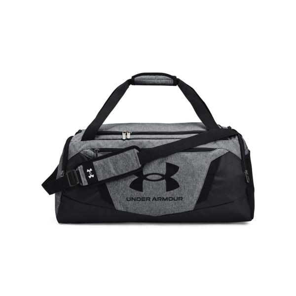 【商品名】UA UNDENIABLE 5.0 DUFFLE MUAアンディナイアブル 5.0 ダッフルバッグ Mサイズ 58L（トレーニング/UNISEX）【カラー】(012)Pitch Gray Medium Heather/Black/...