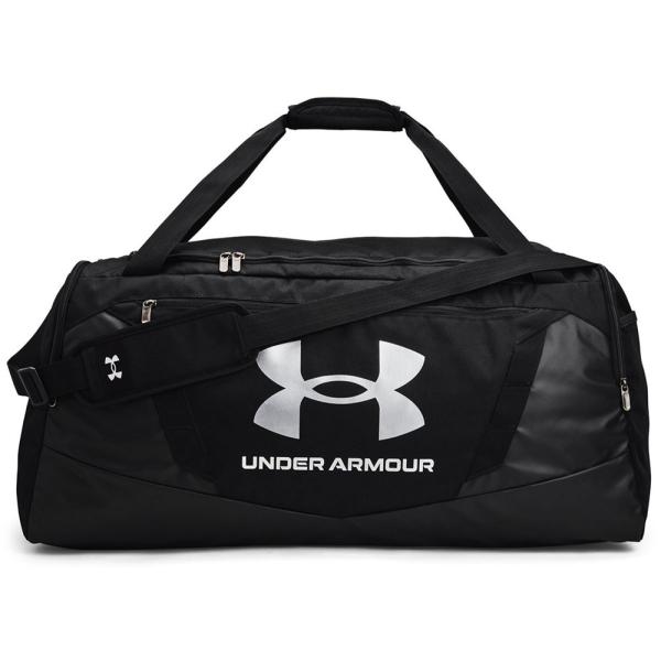 【商品名】UA UNDENIABLE 5.0 DUFFLE BAG L / UAアンディナイアブル5.0 ダッフルバッグ Lサイズ【カラー】001 / Black / Black / Metallic Silver【素材】ポリエステル100...