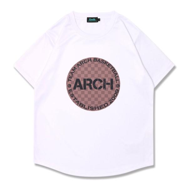 【商品名】Arch checkered tee メンズ レディース バスケットボール バスケ 半袖Tシャツ トップス【カラー】white【サイズ】■Size charts (cm)着丈/ 身幅/ 袖丈S/ 66/ 49/ 20M /69/ ...