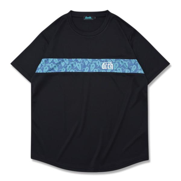 【商品名】Arch brush heart tee DRY メンズ レディース ユニセックス 半袖Tシャツ バスケットボール・ブラシでペインティングしたハートのグラフィックを落とし込んだDRY-Tシャツ。・オリジナリティあふれるタッチに、絶...