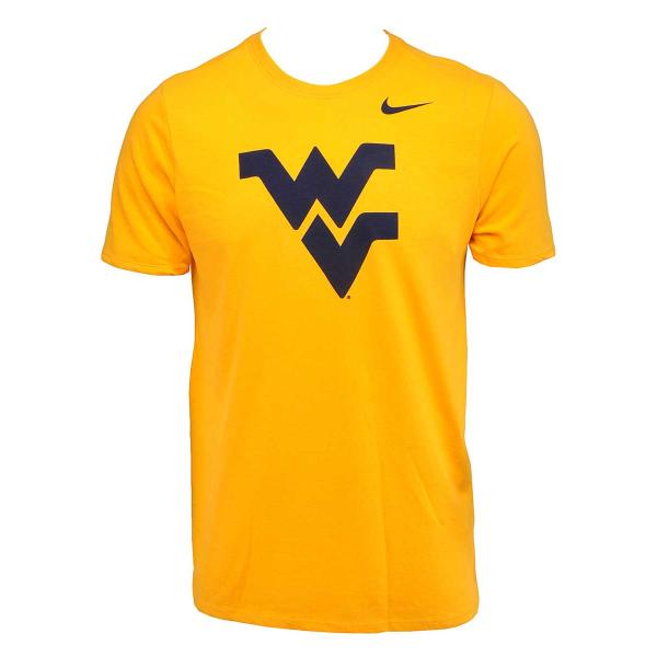 【商品名】DFCT LOGO TEE West Verginia ウエストバージニア Tシャツ メンズ バスケットボール バスケ 半袖Tシャツ Tシャツ 半袖シャツ トップス・クラシックな大学スタイルの半袖クルーネックパフォーマンスTシャツ...