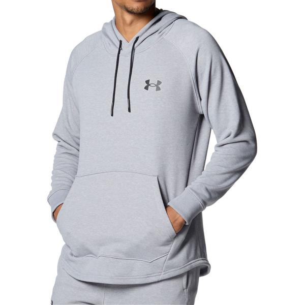 【商品名】UA Gametime Sweat Long Sleeve Pullover Hoodie UAゲームタイム スウェット ロングスリーブ プルオーバー フーディー メンズ バスケットボール バスケ パーカー カンガルーポケット付き...