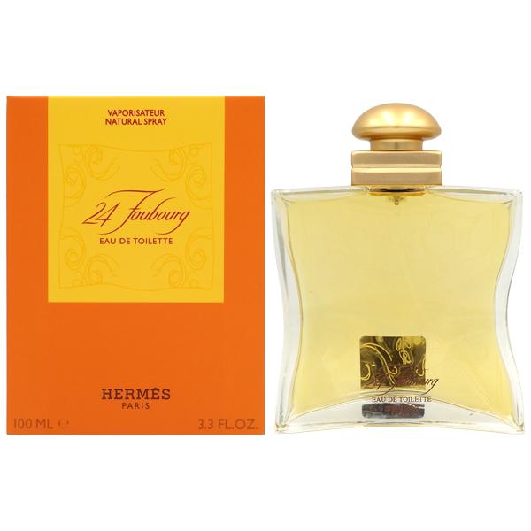 エルメス ヴァンキャトル・フォーブルEDT SP 100ml Hermes 24Faubourgfor woman太陽に満ちた神秘の香り・・オレンジ、サンバックジャスミン、アイリスなどの花とアンバーのブレンドが、永遠に純粋で官能的な世界へと...