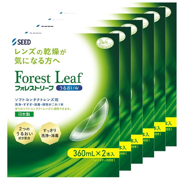【医薬部外品】すべてのソフトコンタクトレンズにこれ1本。レンズの乾燥が気になる方へ。■フォレストリーフの特長■・2つのうるおい成分＜HPMC＞と＜ポロクサマー＞を配合。うるおいの層をつくり、レンズを乾燥からまもります。・すっきり、洗浄・消毒...