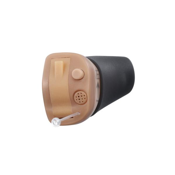 オンキョーのデジタル補聴器。耳穴タイプ左耳用。・軽くて目立たない超小型タイプ目立たない超小型で耳にしっかりフィット。耳穴の曲がりにあわせてカーブする特殊形状で、鼓膜に向けてロスなく音を届けます。・リモコン付きで手元で簡単操作着用しながらでも...