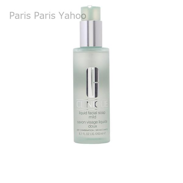 Clinique リキッド フェーシャル ソープ マイルド 200 mlは、Cliniqueが提案する3ステップのビューティプログラムの第一歩として、乾燥しがちな肌や混合肌に最適な洗顔料です。このジェルタイプのクレンザーは、肌を優しく清浄に...