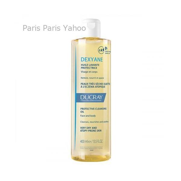 Ducray Dexyane プロテクト クレンジング オイル 400mlは、乾燥しがちな肌にやさしく寄り添う全身用洗浄料です。イソロイシンが配合されており、肌を清潔に保ちながら、穏やかな洗い上がりを実現します。高耐容性で生分解性のある処方...