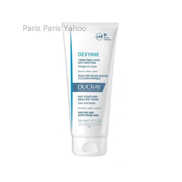 Ducray Dexyane アンチスクラッチ エモリエント クリーム 200mlは、乾燥しがちな肌にうるおいを与えるエモリエントクリームです。ヒドロキシデシンやシアバターを配合し、肌をやわらげ、しっとりとした状態を保ちます。なめらかなテク...