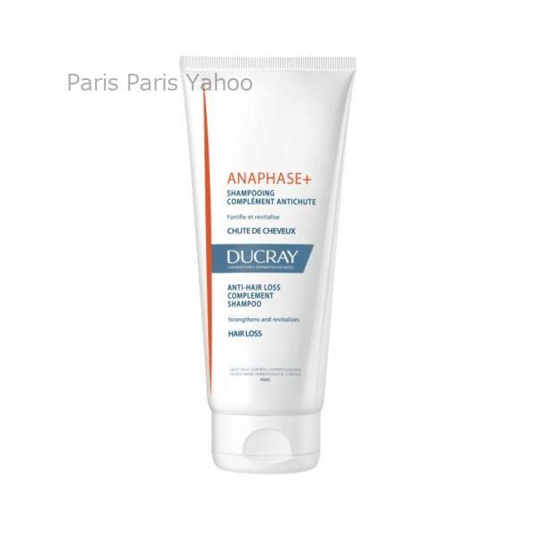 Ducray Anaphase+ アンチヘアロスシャンプー 200mlは、髪のボリュームをアップさせることを目的としたシャンプーです。生分解性の処方で、強い髪の成長に必要な栄養素を供給するビタミン複合体を含んでいます。髪にハリを与え、特に活...