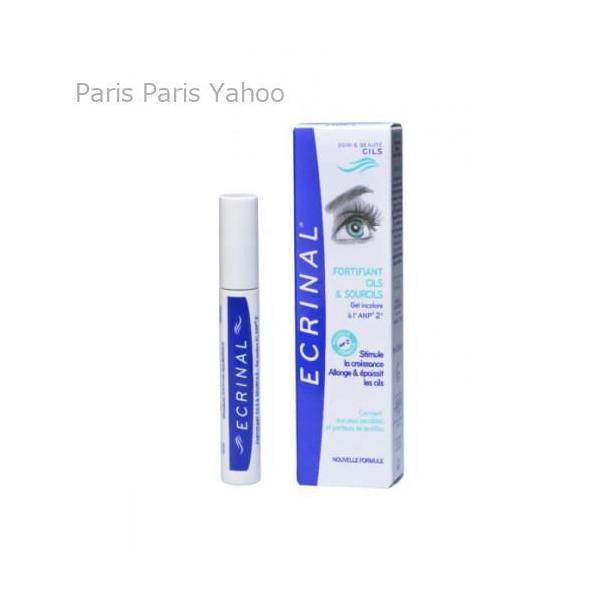 ECRINAL まつ毛美容液 Ecrinal Gel Fortifiant Cils &amp; Sourcils 9mlは、まつ毛や眉毛を整えるための透明ジェルタイプのアイテムです。マスカラのようなアプリケーターブラシで簡単に塗布でき、自...