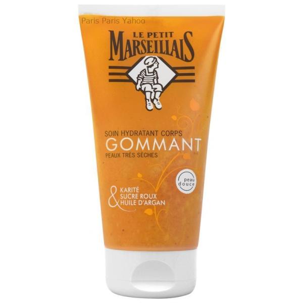 Le Petit Marseillais モイスチャライジング ボディスクラブ Soin Hydratant Corps Gommant 150mlは、肌に優しいうるおいを与えるボディスクラブです。シアバター、黒砂糖、アルガンオイルが配合さ...