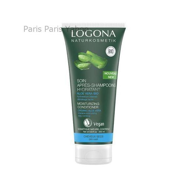 Logona ヘアコンディショナー＜アロエベラ＞ LOGONA Apres-Shampoing Hydratant Aloe Vera Bio 200mlは、乾燥しがちな髪にうるおいを与えるために開発されたコンディショナーです。オーガニック...