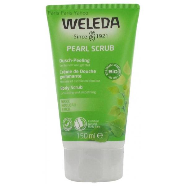 Weleda ホワイトバーチ ピーリングボディウォッシュ BOULEAU Creme de Douche Gommante 150mlは、肌を優しく磨き上げる特別なボディウォッシュです。天然由来のスクラブが古い角質を穏やかに取り除き、なめら...