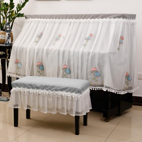 【素材】ポリエステル　【サイズ】 ピアノカバー 約横153*幅34*高さ80-85cm 国内外のアップライトピアノのフルカバーとしてご使用頂けます。ほとんどのサイズのピアノに適合します。【耐久性】丈夫で軽い素材で、洗いやすく、耐久性があり。...