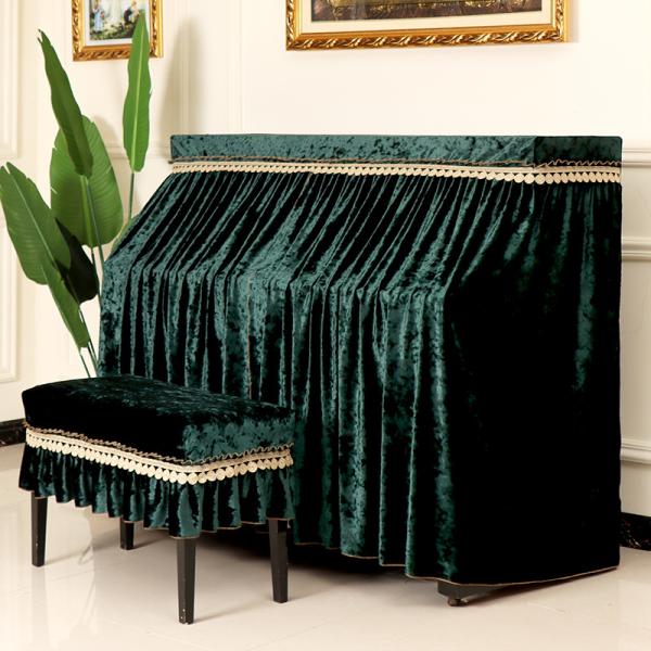 【素材】ポリエステル　【サイズ】 ピアノカバー 約横153*幅34*高さ120cm  国内外のアップライトピアノのフルカバーとしてご使用頂けます。ほとんどのサイズのピアノに適合します。【耐久性】丈夫で軽い素材で、洗いやすく、耐久性があり。「...