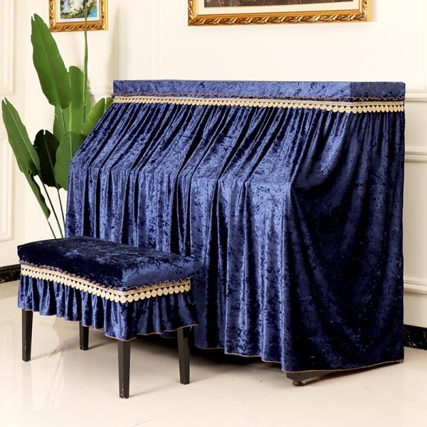 【素材】ポリエステル　【サイズ】 ピアノカバー 約横153*幅34*高さ120cm  国内外のアップライトピアノのフルカバーとしてご使用頂けます。ほとんどのサイズのピアノに適合します。【耐久性】丈夫で軽い素材で、洗いやすく、耐久性があり。「...