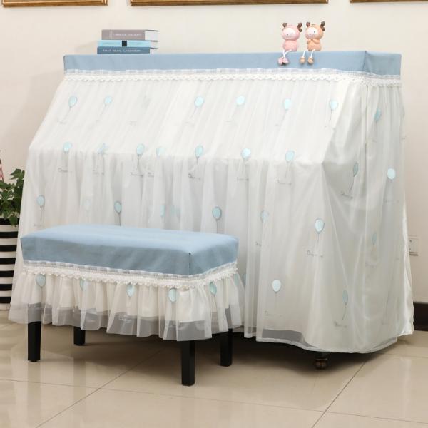 【素材】ポリエステル　【サイズ】 ピアノカバー 約横153*幅34*高さ120cm  国内外のアップライトピアノのフルカバーとしてご使用頂けます。ほとんどのサイズのピアノに適合します。【耐久性】丈夫で軽い素材で、洗いやすく、耐久性があり。「...