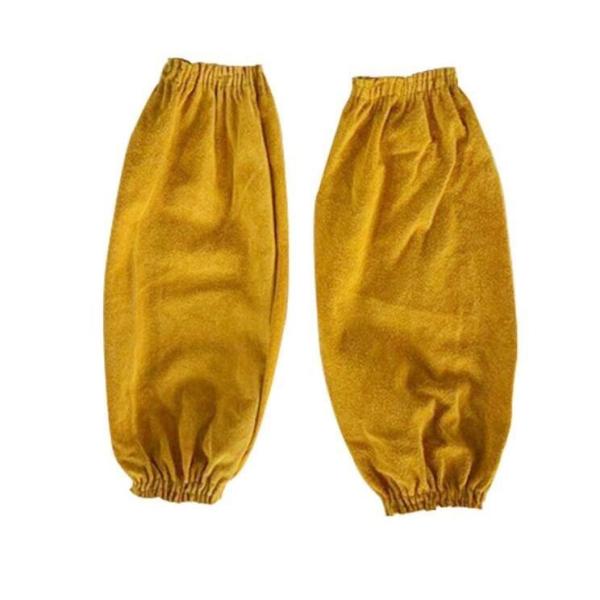 ▼第一枚画像通り▼素材：牛革製▼材質：100％牛革 サイズ：フリーサイズ●溶接時のやけど対策に役立つ牛革製腕カバーです。●ロングタイプなので腕をしっかりカバーしてくれます。●革製品のため、商品により色合いが画像と異なったり、稀に小さなシミや...