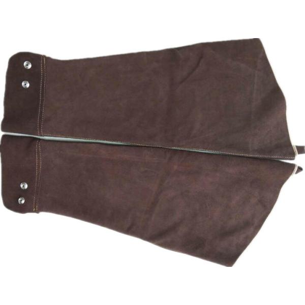 ▼第一枚画像通り▼素材：牛革製▼材質：100％牛革 サイズ：フリーサイズ(60cm)●溶接時のやけど対策に役立つ牛革製腕カバーです。●ロングタイプなので腕をしっかりカバーしてくれます。●革製品のため、商品により色合いが画像と異なったり、稀に...