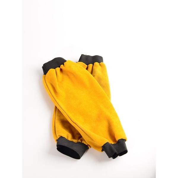 ▼素材：牛革製▼材質：100％牛革 サイズ：フリーサイズ(46cm)●溶接時のやけど対策に役立つ牛革製腕カバーです。●ロングタイプなので腕をしっかりカバーしてくれます。●革製品のため、商品により色合いが画像と異なったり、稀に小さなシミやムラ...