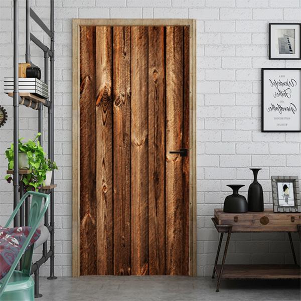 1.【状態】: 新品未使用   サイズ 数量：38.5cm*200cm*2pcs  完成サイズ ：（横）約77cm×（縦）約200cm2.【材質】: 高品質のPVC素材（防湿、通気、柔軟、軽量、無毒、無刺激性）3.簡単にお部屋の雰囲気を変え...