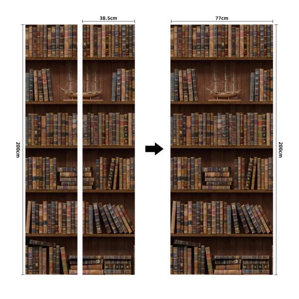 1.【状態】: 新品未使用  S  サイズ 数量：38.5cm*200cm*2pcs  完成サイズ ：（横）約77cm×（縦）約200cmM  サイズ 数量：44cm*200cm*2pcs      完成サイズ ：（横）約88cm×（縦）約...