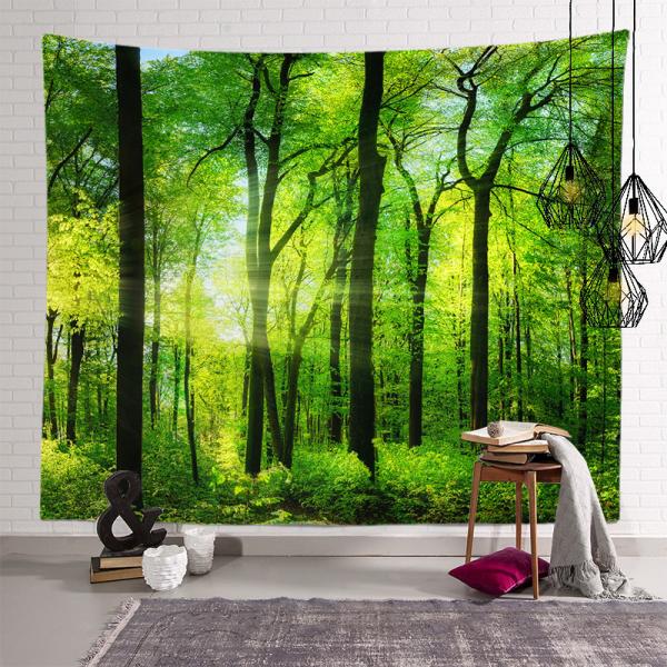【材質】ポリエステル【サイズ】150cm*130cm、200*150cm【視覚インパクト】絵柄がおしゃれなデザインのタペストリーとして、プリントパターンはクリアで臨場感たっぷり溢れています。【多機能型】ホーム飾り、ウオールデコレーション、ビ...