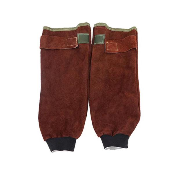 商品情報【サイズ】フリーサイズ 長さ約:45cm。【カラー】第一枚画像通り【素材】牛革製で、耐久性があり、柔らかく快適なフィット感で、熱い火花から衣服を保護します。【特徴】革製頑丈、難燃性、柔軟性、火、摩耗、断熱材、およびより多くのカットや...