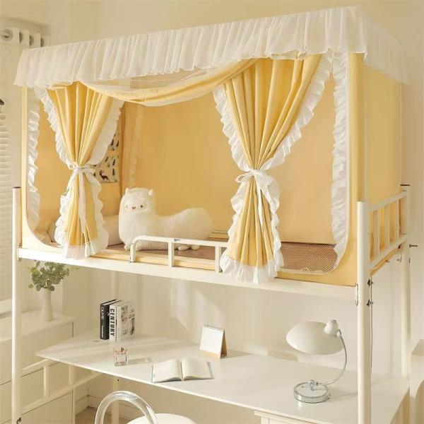 【カラー】第一枚画像通り【素材】ポリエステル+ステンレス【サイズ】上段サイズ：幅約90cｍ*長さ約190cｍ*高さ約110cｍ （3ドア）【仕様】全包囲蚊帳がより安定して使いやすく、オールシーズン対応。【双方向ジッパー】密閉性が良く、蚊や虫...