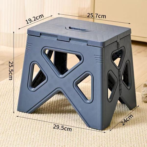 【カラー】第一枚画像通り【素材＆安定性】高品質PVCを採用しており、丈夫で壊れにくく、大人が乗っても大丈夫。天板と底に滑り止めゴムを配置するから、ノンスリップ機能で安定性を保ちます。キッチンや玄関で少し高いものをとる時などにもとても活躍して...