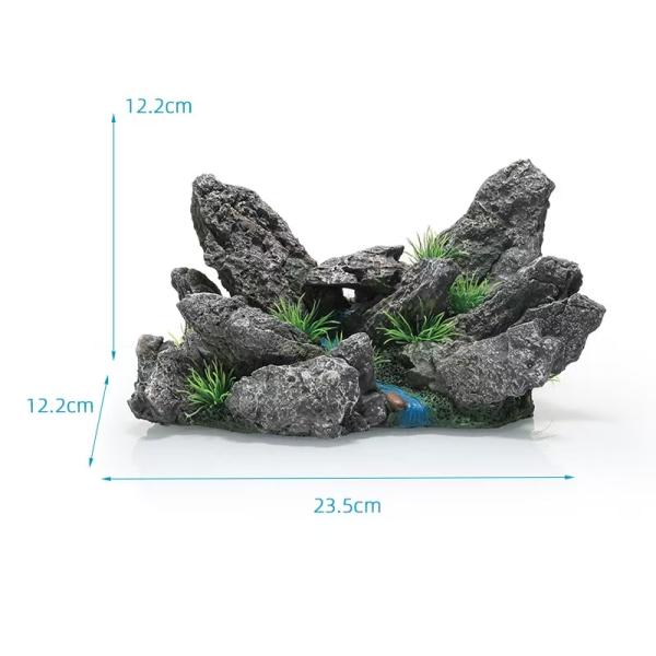 - 多機能な利用：- 素材：樹脂-サイズ：23.5cm*12.2cm*12.2cm-重さ：818g- 隠れ家：リザード、ヤモリ、ヘビなどの爬虫類が安心して身を隠せるスペースを提供。- 休憩・脱皮場所：表面の粗い質感が脱皮を助け、また日向ぼっ...