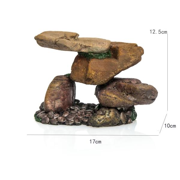 - 多機能な利用：- 素材：樹脂-サイズ：17cm*10cm*12.5cm-重さ：474g- 隠れ家：リザード、ヤモリ、ヘビなどの爬虫類が安心して身を隠せるスペースを提供。- 休憩・脱皮場所：表面の粗い質感が脱皮を助け、また日向ぼっこや休息...