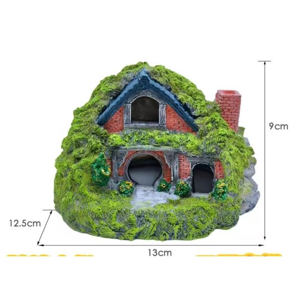 - 多機能な利用：- 素材：樹脂-サイズ：13cm*12.5cm*9cm-重さ：244g- 隠れ家：リザード、ヤモリ、ヘビなどの爬虫類が安心して身を隠せるスペースを提供。- 休憩・脱皮場所：表面の粗い質感が脱皮を助け、また日向ぼっこや休息に...