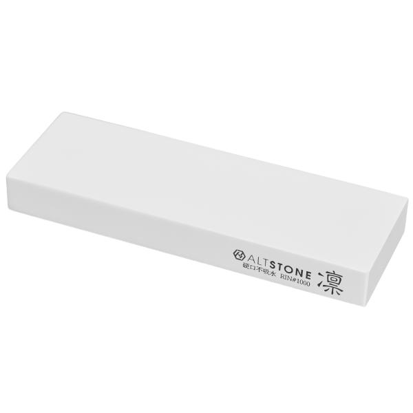 【商品名】ALTSTONE 凛 RIN 不吸水1000番【サイズ】180×60×20mm【重量】520g【粒度】#1000(中砥）【商品特徴】(1) 国産：国産日本製のセラミック砥石。 国内工場と協力し、企画から配送まで一元管理することで日...