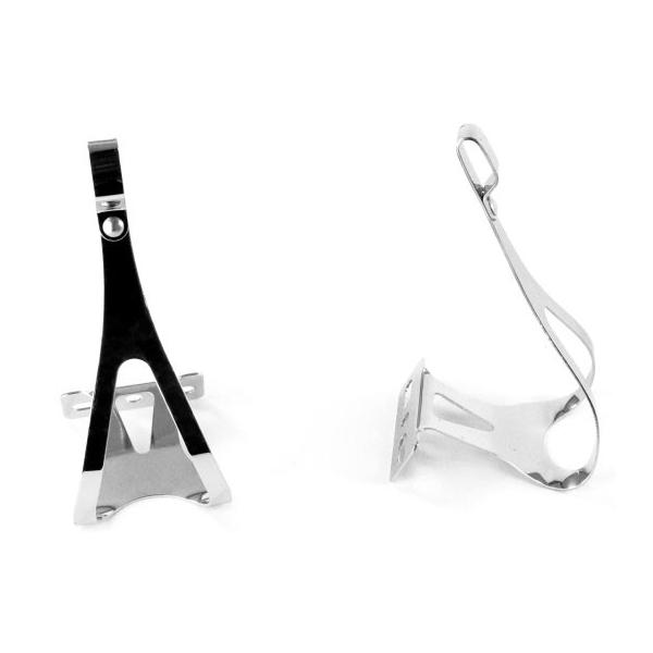 ブランド : Velo Orange 商品名 : VO Steel Toe Clips スチール トゥー クリップスColor : Silver 　シルバーサイズ : Medium、LargeMaterial : Stainless Ste...