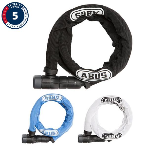 ブランド：ABUS　アブス商品名 : Microflex 6615 Key 120 w/Sleeve　マイクロフレックス 6615 カラー：Black、Blue、White    ブラック、ブルー、ホワイト自転車用アーマードケーブルロック　...