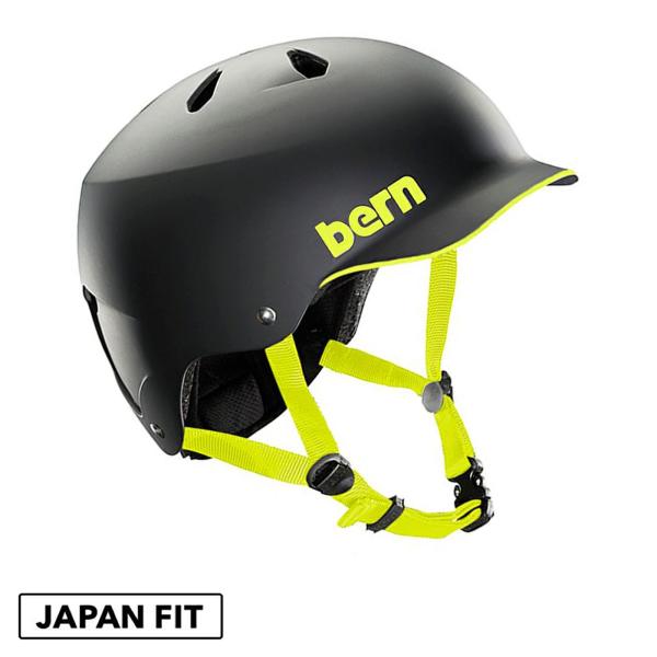 ブランド：bern　バーン商品名 : Watts　ワッツカラー : Matte Black/Lime　マットブラック/ライムサイズ : S、M、L、XL、XXL、XXXL用途：自転車、スケートボード、スノーボード日本人向けのジャパンフィット...
