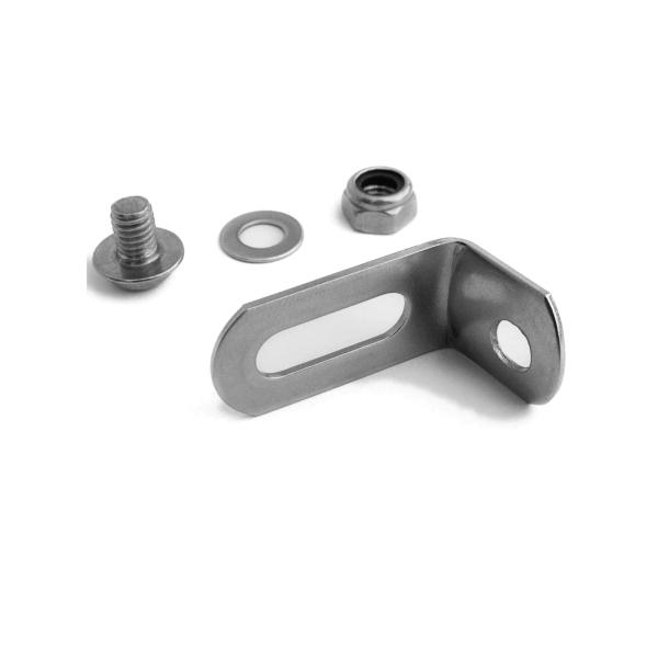 ブランド名 Velo Orange商品名 Single Hole L-bracket シングル ホール エル ブラケットフォーククラウンまたはシートステー ブリッジ下のスペースを補うブラケット